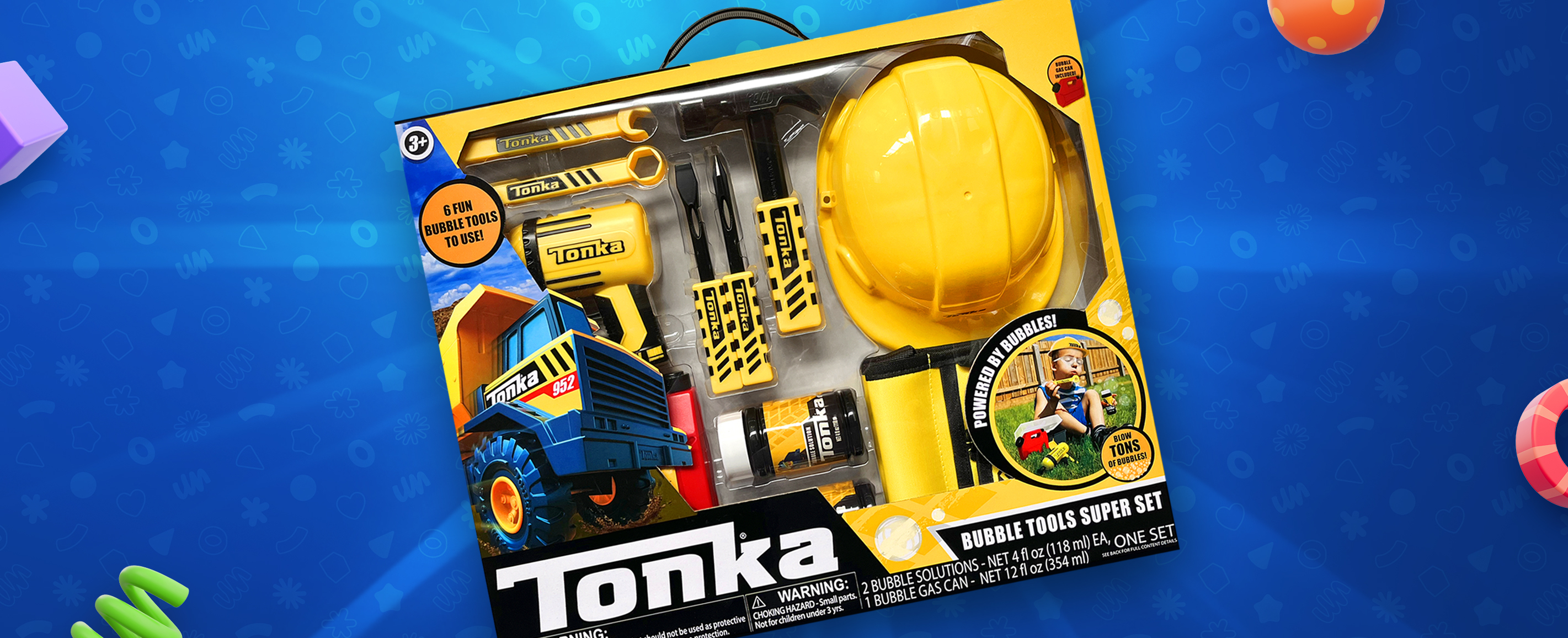RMS USA | Top Summer Toy: Tonka Bubble Tools Super Set